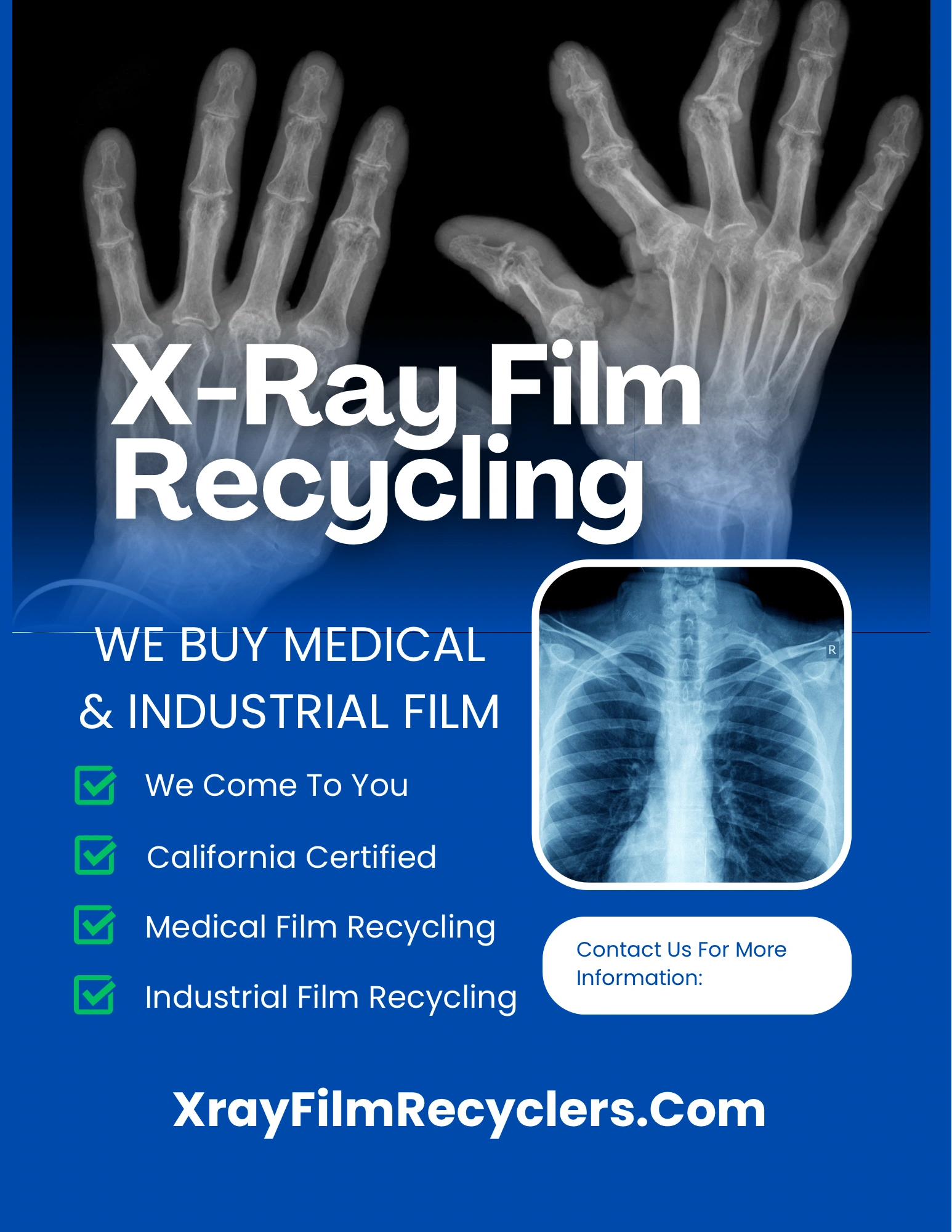X-ray Film Recycling In Oregon